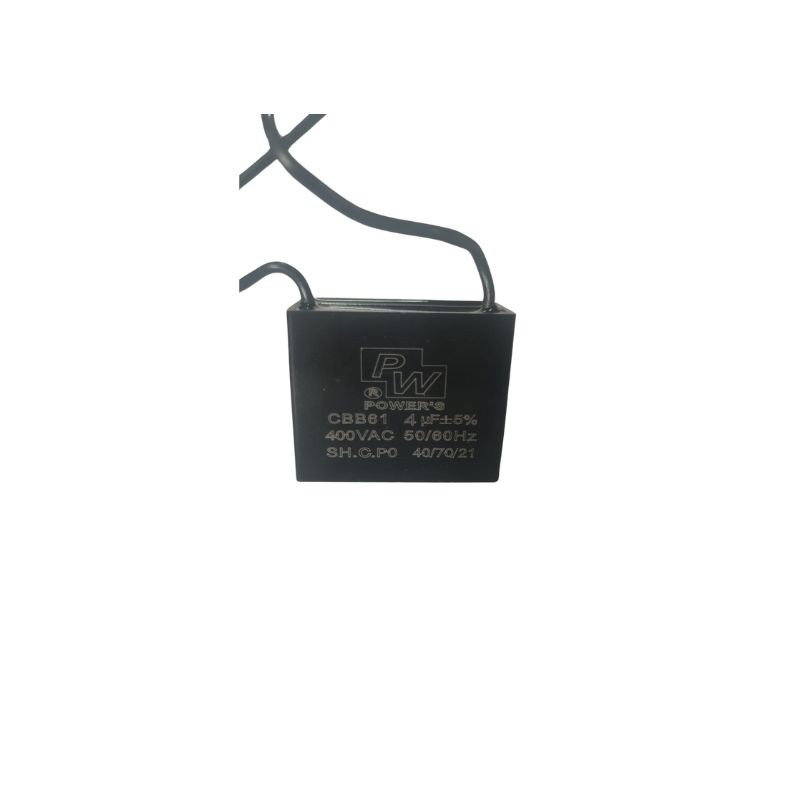 Capacitor para ventilador 4mf 400vac